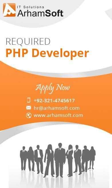Arhamsoft Pvt Ltd On Linkedin Php Lahore Php Job Career It