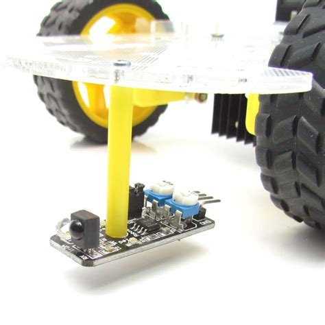 Suporte Para Sensor Segue Faixa Tcr5000 Para Arduino Tecnotronics