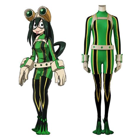 My Hero Academia Froppy Tsuyu Asui Costume Cosplay Costumes My Hero Academia Cosplay My Hero