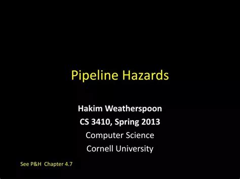 PPT Pipeline Hazards PowerPoint Presentation Free Download ID 2742032