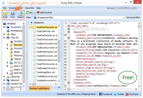 Free Xml Viewer By View The Structure Of Xml Files With Ease