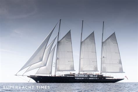 Exclusive 127m Oceanco Yacht Koru Under Sail For First Time