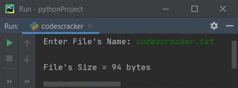 Python Program To Find Size Of A File