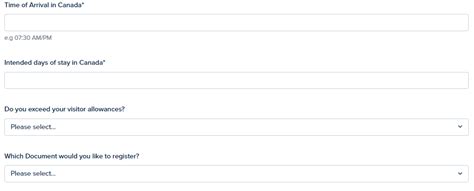 Advance Cbsa Declaration Questions Visas For Future