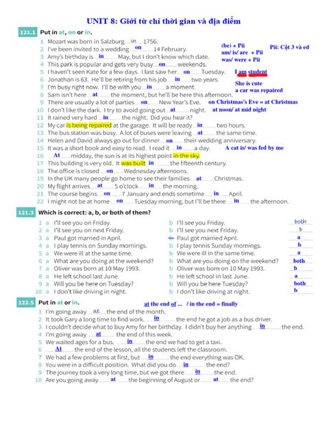 Progress Test 1 Review Phần 1 Bài Giảng Pdf