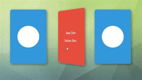 Building A 3d Card Flip Animation With Css Houdini