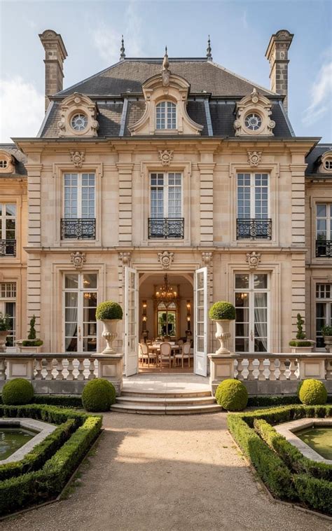 French Chateau Exterior French Chateau Architecture Elegant French
