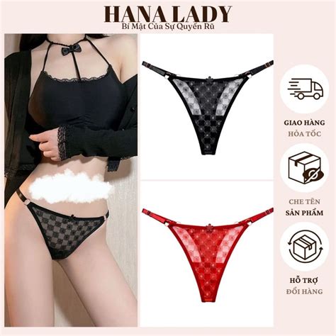 Quần Lót Lọt Khe Nữ Quần Chip Dây Lọt Khe Gợi Cảm Xuyên Thấu Lk139