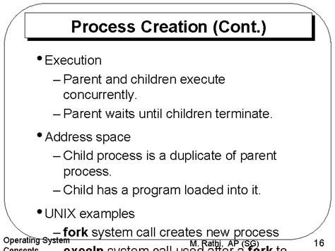 Processes Process Concept Process Scheduling Operation On Processes