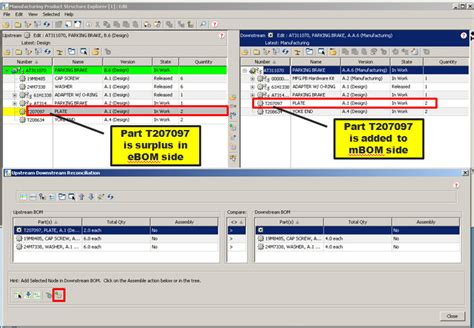 Reconciliation And EBOM Change Propagation To The PTC Community