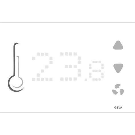 Glass Touch Thermostat Modbus Lorawan Eu433