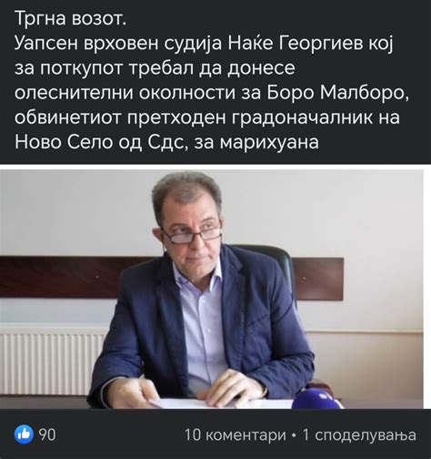 Двојни аршини и стандарди за Политичка партија ДЕСНА Facebook