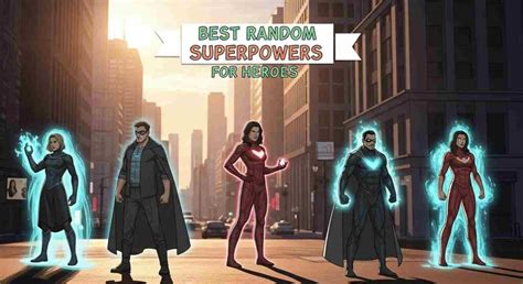 Random Superpower Generator Mutant Villain And Anime Powers