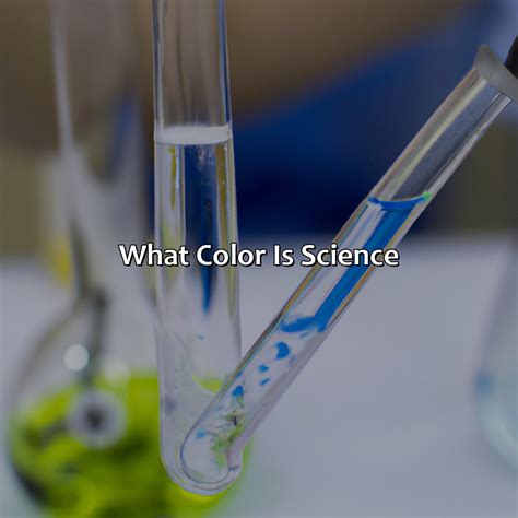 What Color Is Science