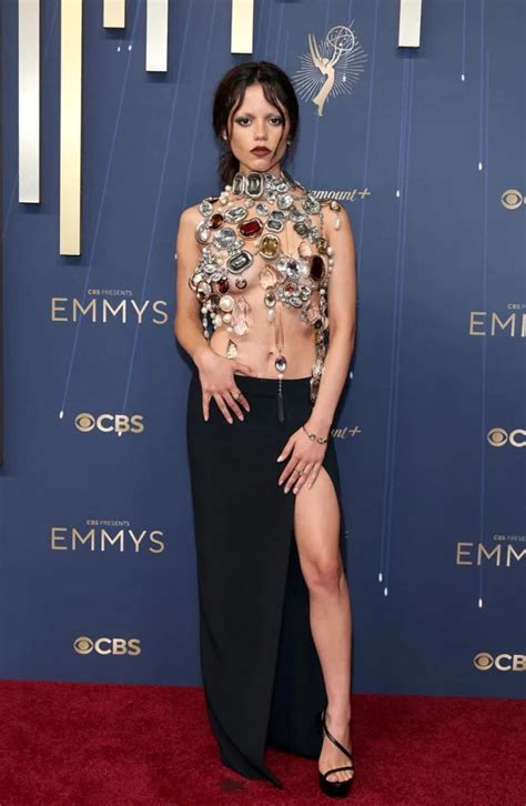 Jenna Ortega Wore Givenchy To The 2025 Emmy Awards