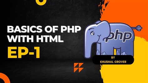 Basics Of Php Ep 1 Youtube