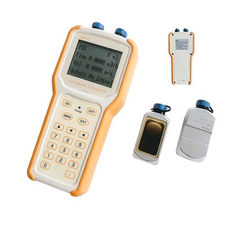 Best Data Logger Battery Operated Portable Ultrasonic Flow Meter For Mobile Measurement
