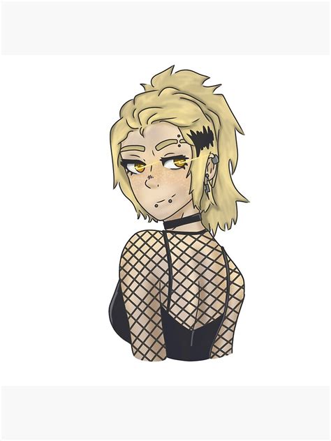 Fem Genderbent Kaminari Denki Sticker For Sale By Doodleswithevie