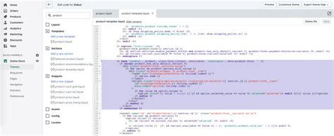 Shopify Create A Custom Variant Selector Dev Community