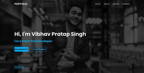 My Web Development Project With Html And Css Vibhav Pratap Singh Posted On The Topic Linkedin