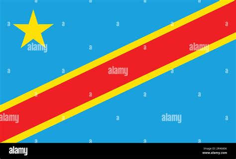 Congo Usa Flag Stock Vector Images Alamy