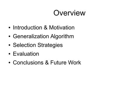 Ruleml2015 Rule Generalization Strategies In Incremental Learning Of Disjunctive Concepts Ppt