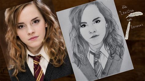 Hermione Realistic Drawing