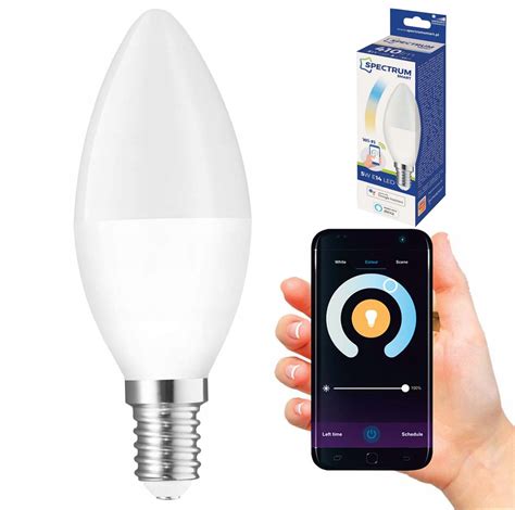 Żarówka Led Wifi E14 5w Cct Smart Tuya Ściemnialna Woj 14413 • Cena