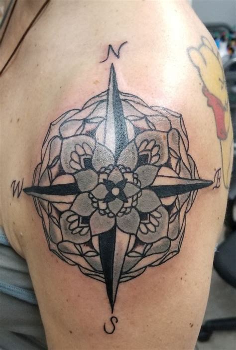 Compass Mandela 2018 Tattoos Geometric Tattoo Geometric