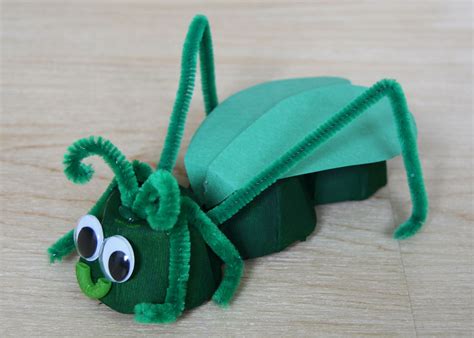 Egg Carton Cricket Craft Cricket Crafts For Preschoolers Cricket