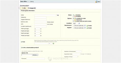 Hostknox Prestashop 14 Products Tutorial