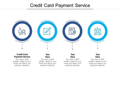 Credit Card Payment Service Ppt Powerpoint Presentation Outline Themes Cpb Presentation