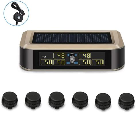 Buy B Qtech Newest Wireless Tpms Solar Power Tire Pressure Monitoring