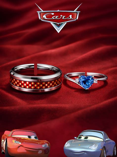 Mcqueen And Sally Couple Rings Jewelsify
