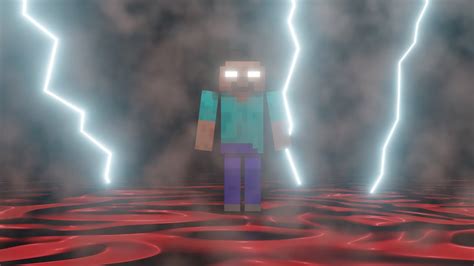 Herobrine How To Draw Turtorial Herobind YouTube