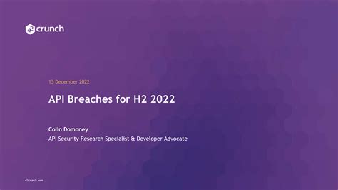 Review Of Global Api Breaches From H2 2022