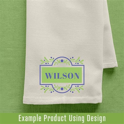 Flourish Frame Rectangle Svg Design Instant Download