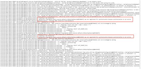 Spring Boot Transactional Kaleidoscopic