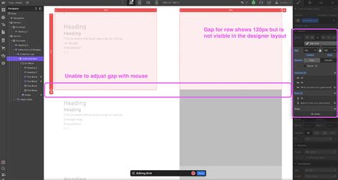 Grid Unable To Add Gap Between Rows Cms Collection General Forum Webflow