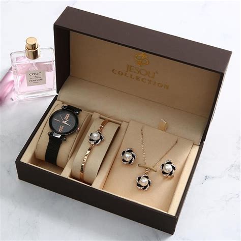 Luxury 4pcs Luxury Watch T Set Luxury Birthday Ts Watch Ts