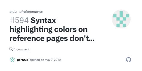 Syntax Highlighting Colors On Reference Pages Dont Match Ides Default Theme · Issue 594