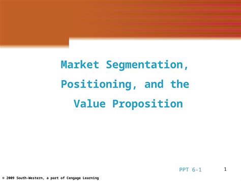 Ppt Market Segmentation Positioning And Value Proposition Dokumentips