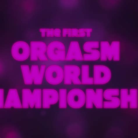 OWC Orgasm World Championship YouTube