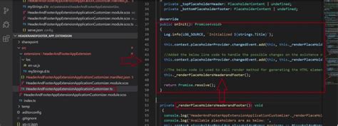 Sharepoint Framework Header Footer Spfx Extension Add Custom Header