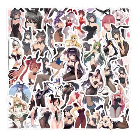 Pegatina Sexy De Dibujos Animados Con Forma De Conejita Para Cuotas sin interés