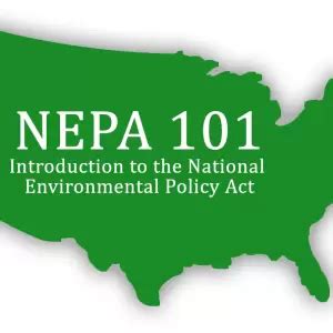 NEPA Introduction To United States Environmental Policy EnvironmentalScience Org