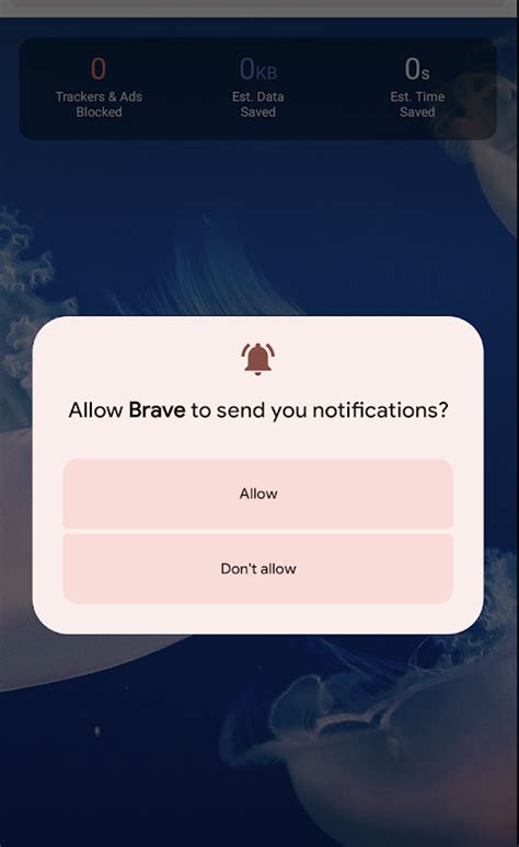 `turn On Brave Notification` Button Not Working For Both `rewards