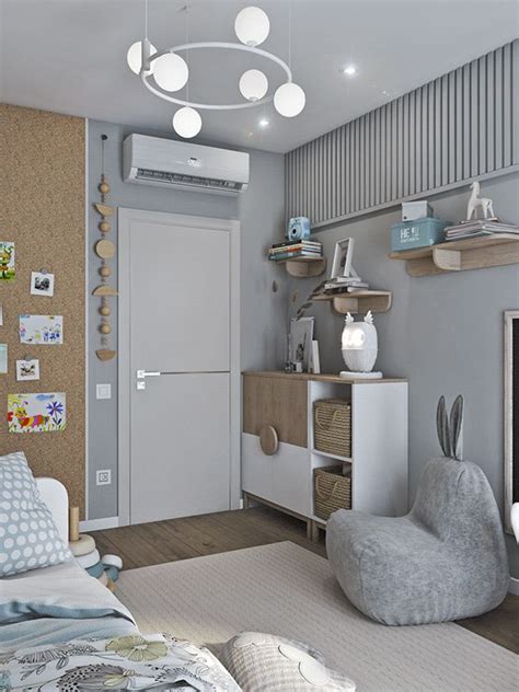 Детская комната для мальчика с уютной лоджией On Behance Комната для мальчика Декор спален в