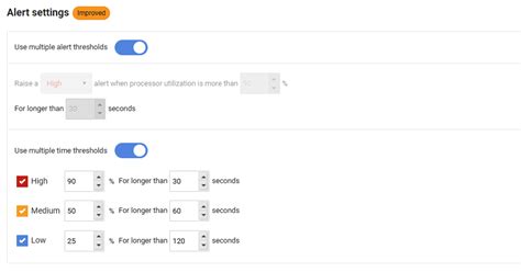 Customizing The Alert Settings Redgate Monitor 14 Product Documentation