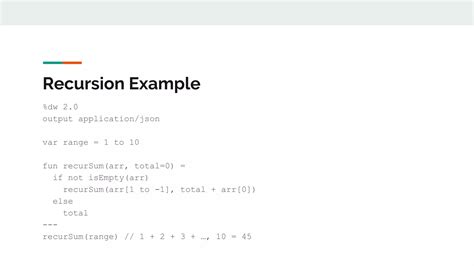Data Weave 20 Advanced Recursion Pattern Matching Pptx